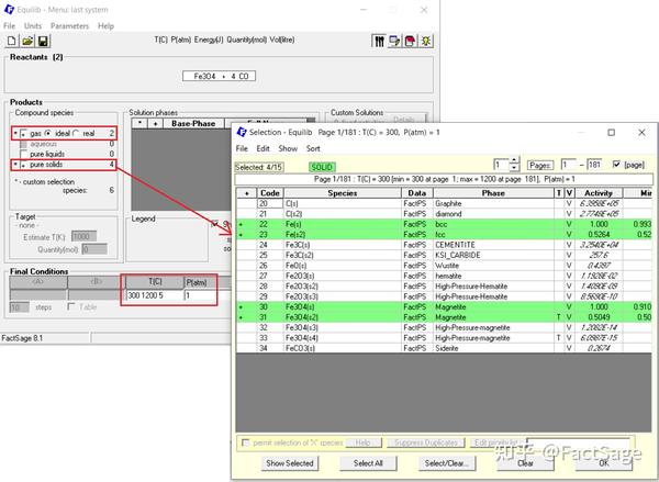 用FactSage的Equilib平衡计算模块绘制Fe-O-C系平衡图 - 知乎