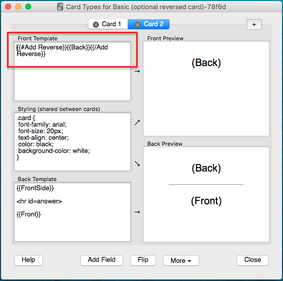 继续摆弄 Anki：怎样在需要的时候才添加背面 - 知乎