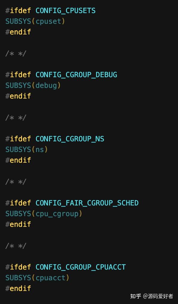 Linux内核源码解析---cgroup实现之整体架构与初始化 - 知乎