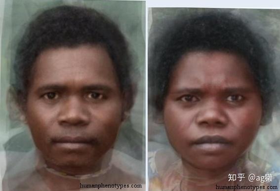 大洋的航海者：澳洲和印度洋、太平洋群岛居民的平均脸 - 知乎