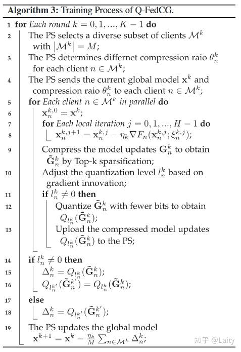 论文阅读笔记：《Federated Learning With Client Selection and Gradient Compression in Heterogeneous ...》 - 知乎