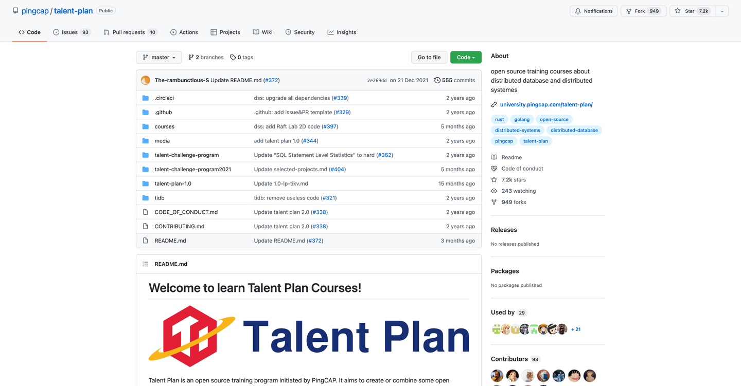 破解数据库内核人才困局：PingCAP 的思考与尝试丨Talent Plan 专访 - 知乎