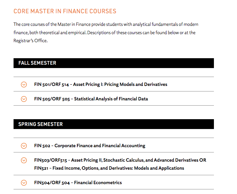 美国研究生项目｜普林斯顿大学 - 金融学硕士 - Princeton University - Master in Finance - 知乎