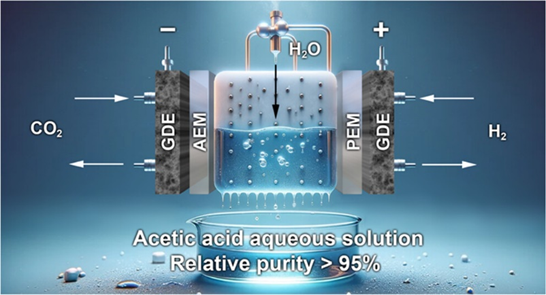 中山大学廖培钦课题组JACS：用于电催化CO2还原生成高纯度乙酸水溶液的串联催化体系 - 知乎