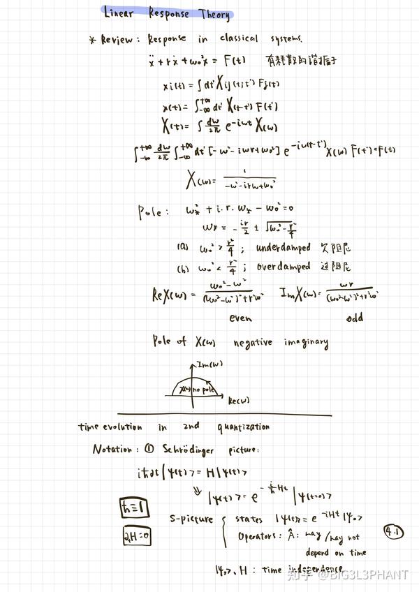 linear response theory - 知乎