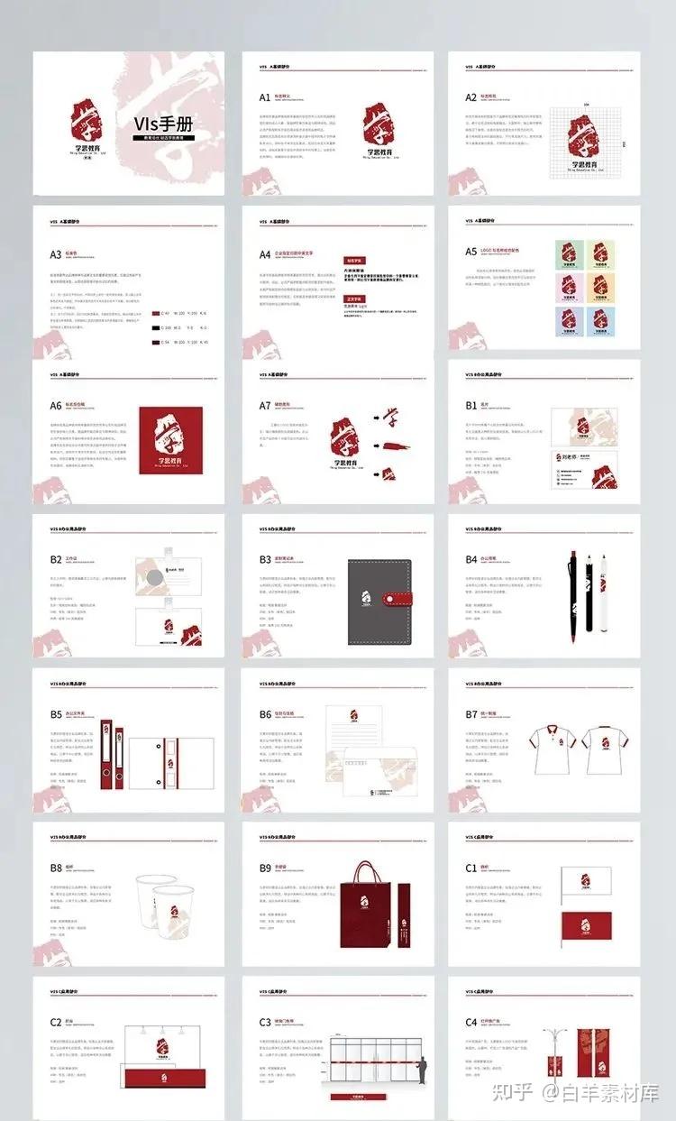 公司企业品牌全套VI手册设计模板系统作品集【第612期】 - 知乎
