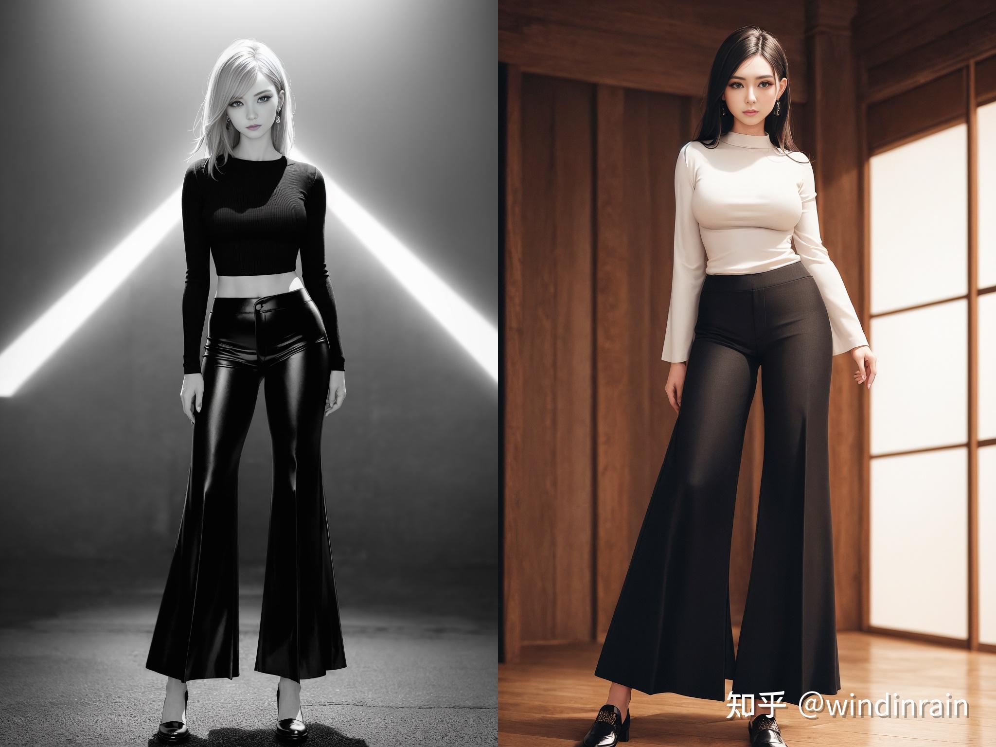 Stable Diffusion的服饰提示词汇总（二）裤装 - 知乎