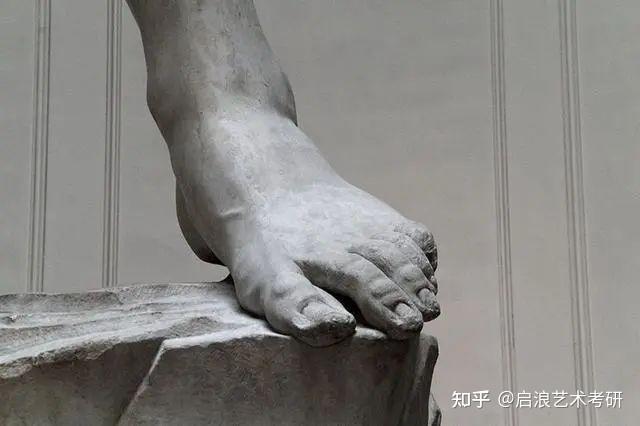 启浪艺术工作室 简论米开朗琪罗雕塑《大卫》像之美 知乎