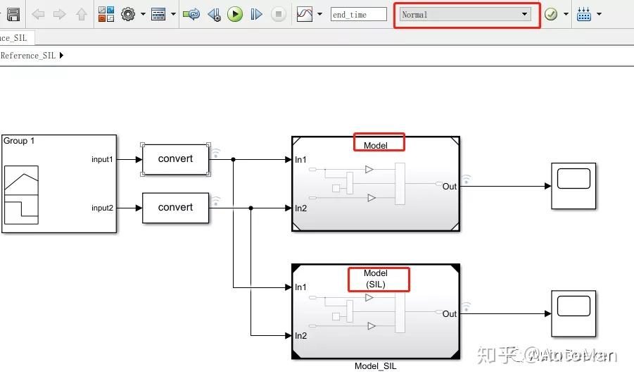 Simulink中的SIL实现方式