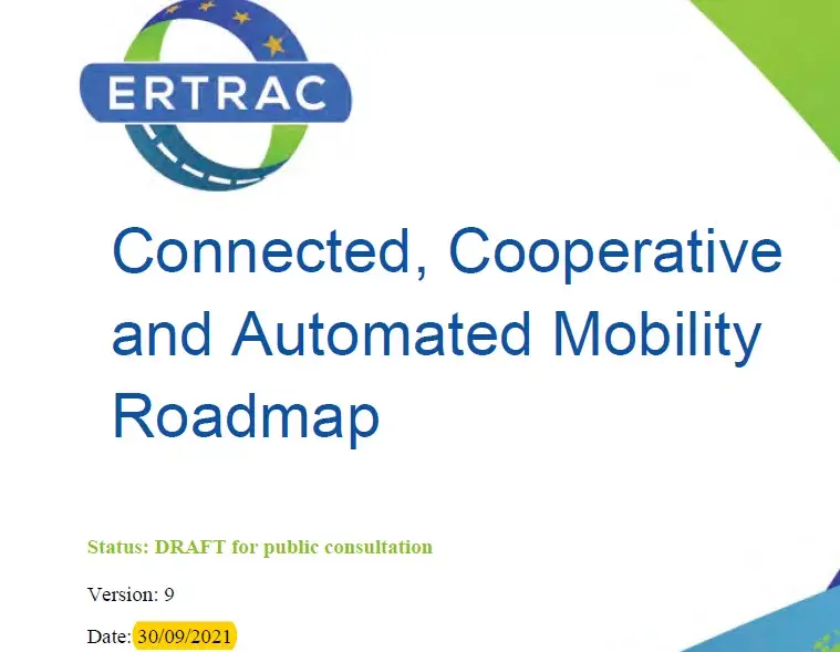 最新欧盟自动驾驶路线图（更新版草案） - 知乎