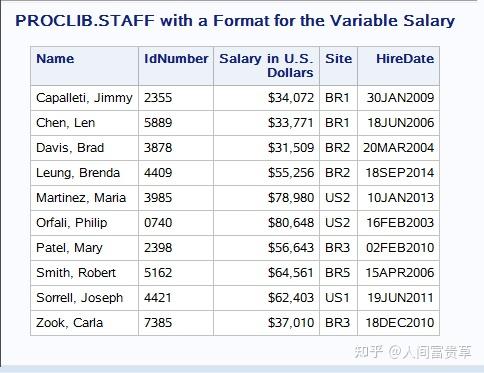 SAS中Proc Format过程 - 知乎
