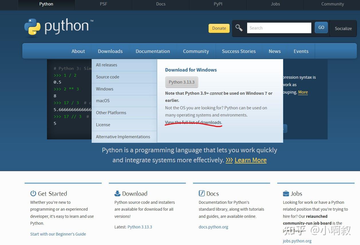 1、windows环境安装python教学 - 知乎