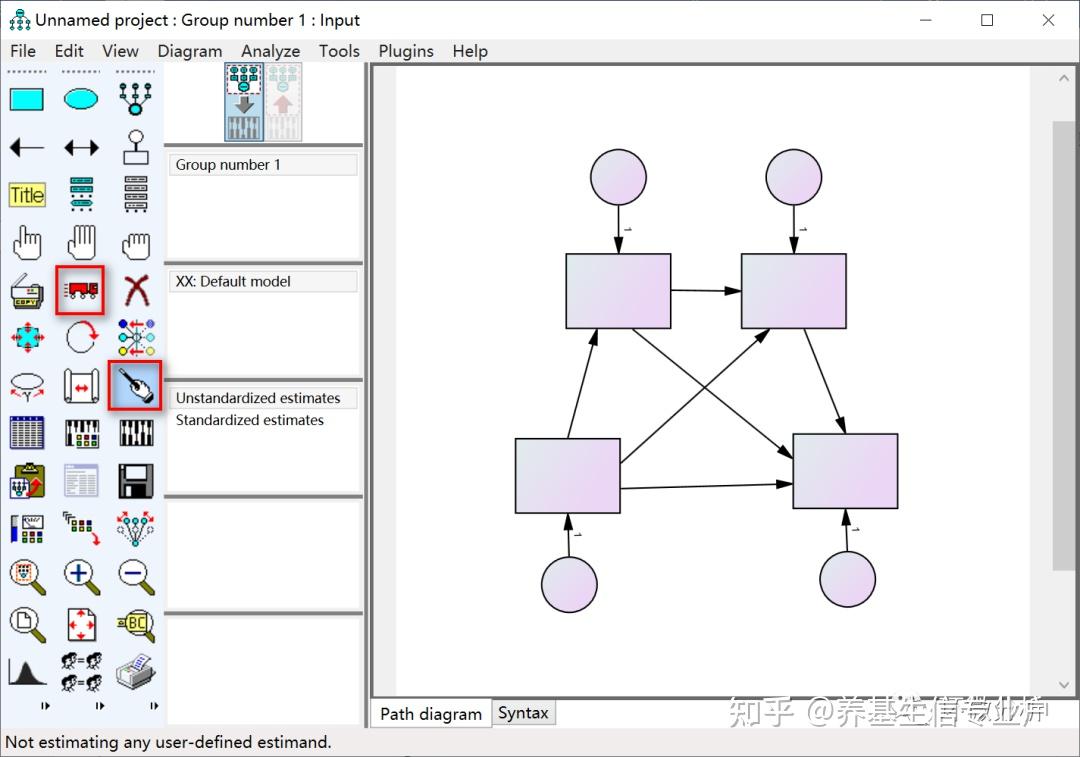 使用AMOS软件构建结构方程模型 - 知乎