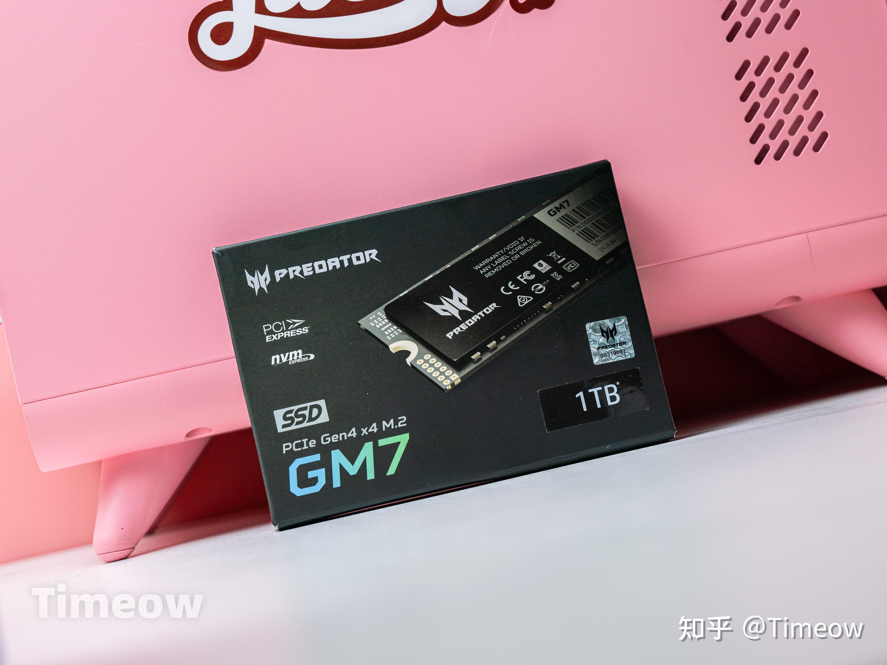 一秒七千兆！宏碁掠夺者GM7 1T PCIe4.0 超高性能SSD 评测·体验 - 知乎