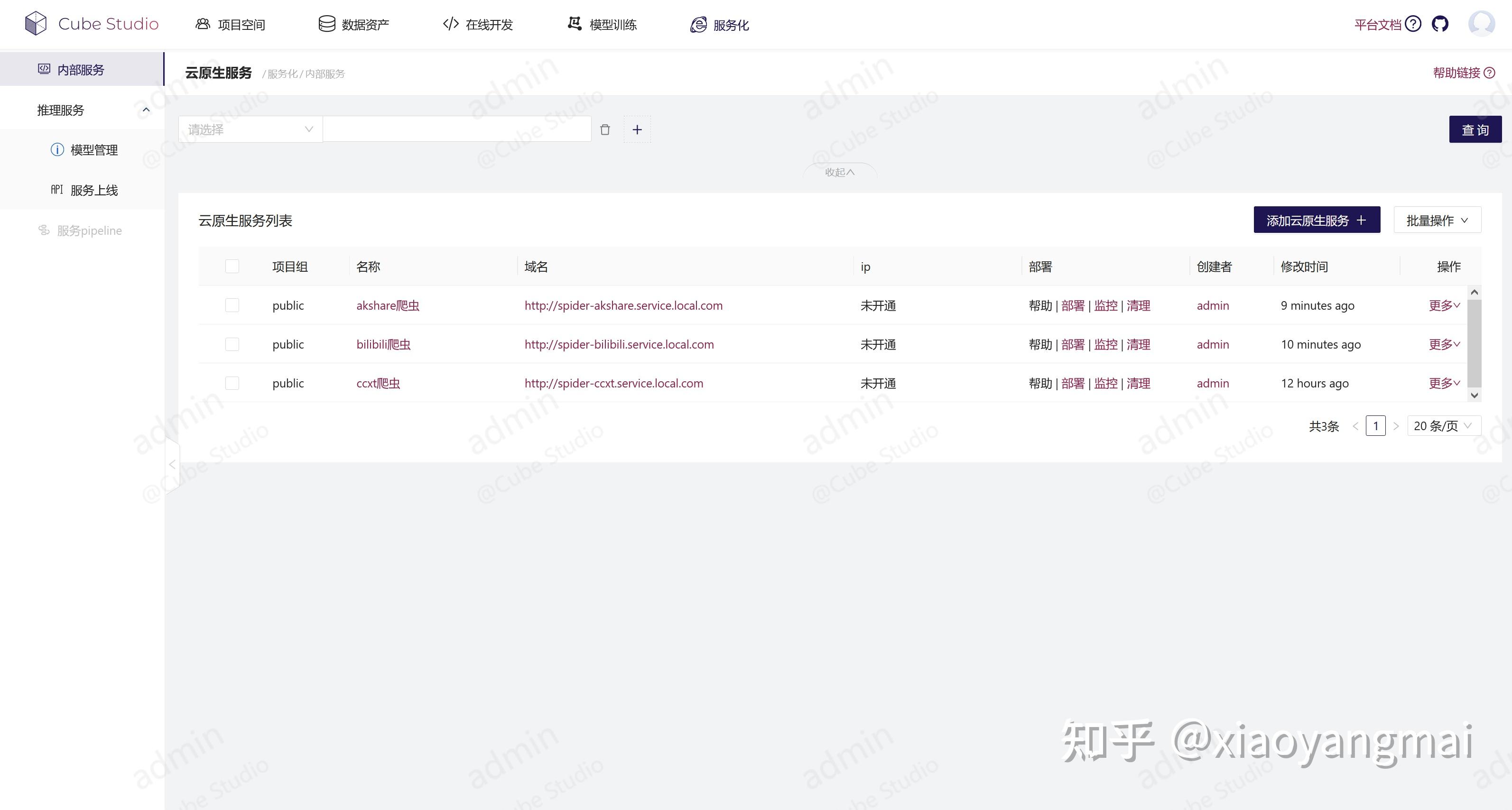 cube-studio量化之路二、数据采集 - 知乎