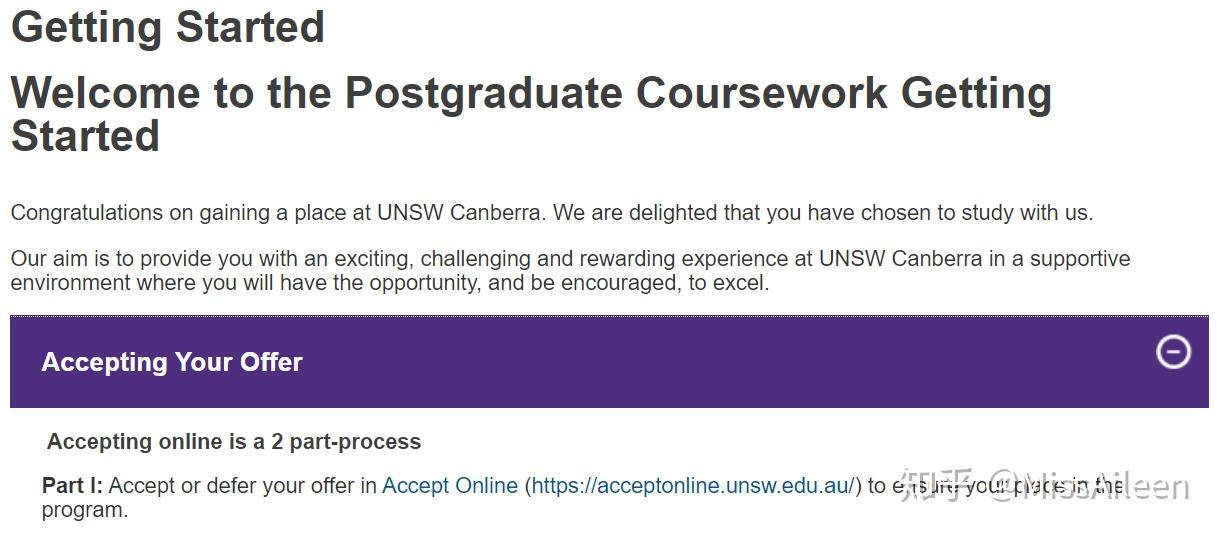 UNSW注册enroll攻略 - 知乎