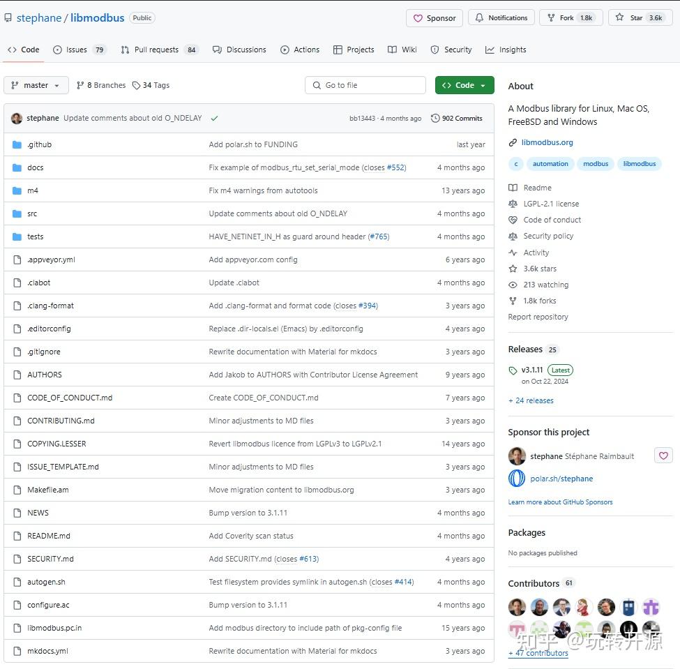 libmodbus：一个免费跨平台Modbus库，同类排名第一 - 知乎