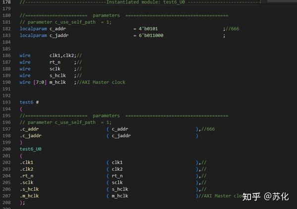 自动例化verilog模块的脚本第二版) 知乎 0197