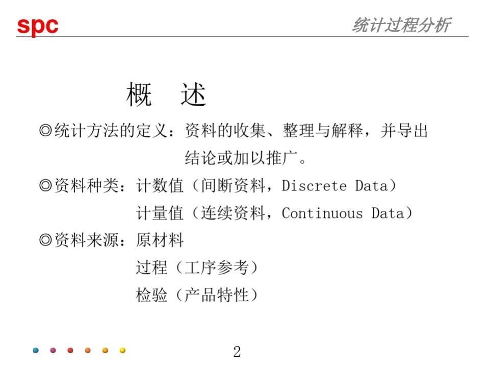 统计过程控制SPC培训ppt课件(68张) - 知乎