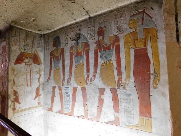 埃及-帝王谷-法老墓(女法老Twosret与Setnakhte双墓)彩绘壁画【100多幅图】 - 知乎