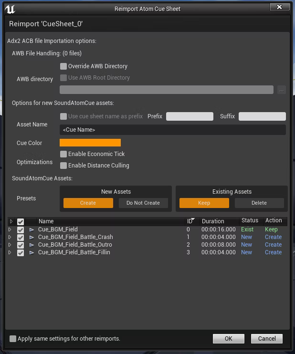 使用ADX和UE4来无缝连接RPG游戏的战斗开始&结束的BGM（下） - 知乎