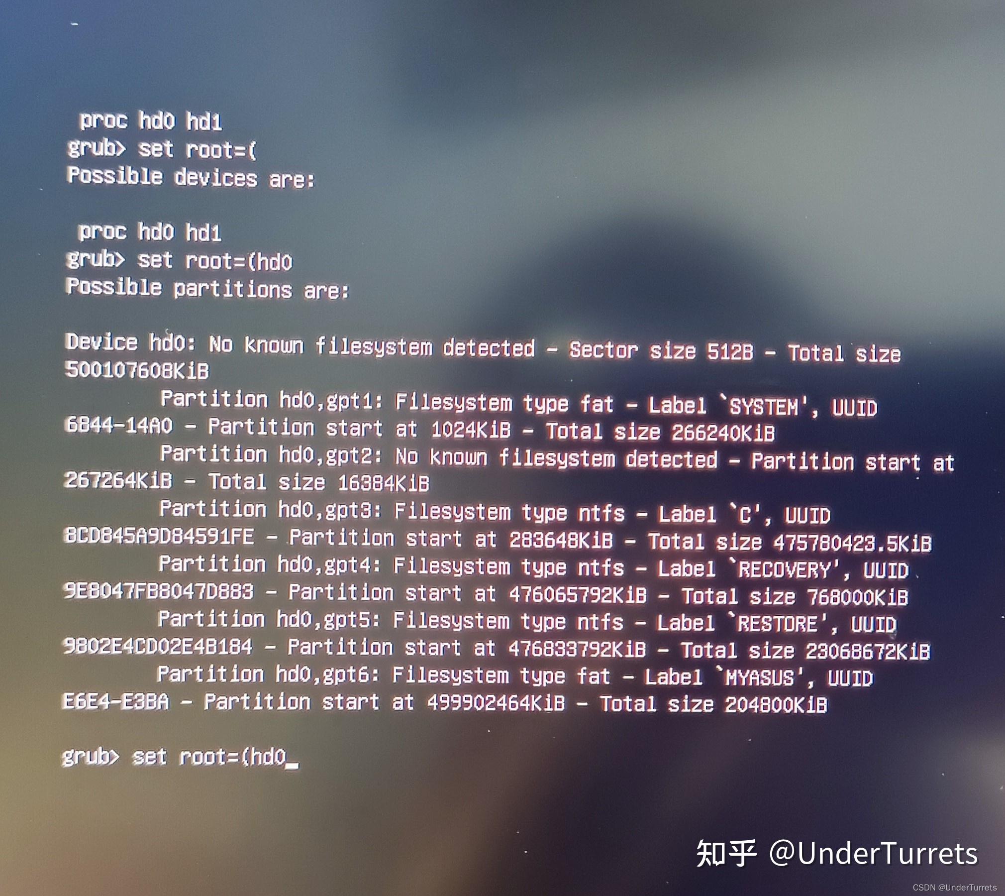【Linux】grub命令行引导进入系统 - 知乎