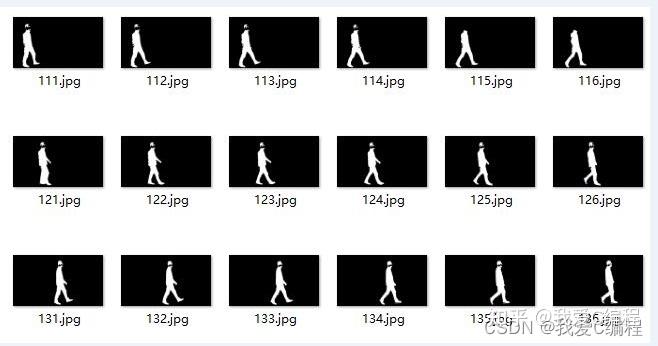 基于步态能量图和CNN卷积神经网络的人体步态识别matlab仿真 - 知乎