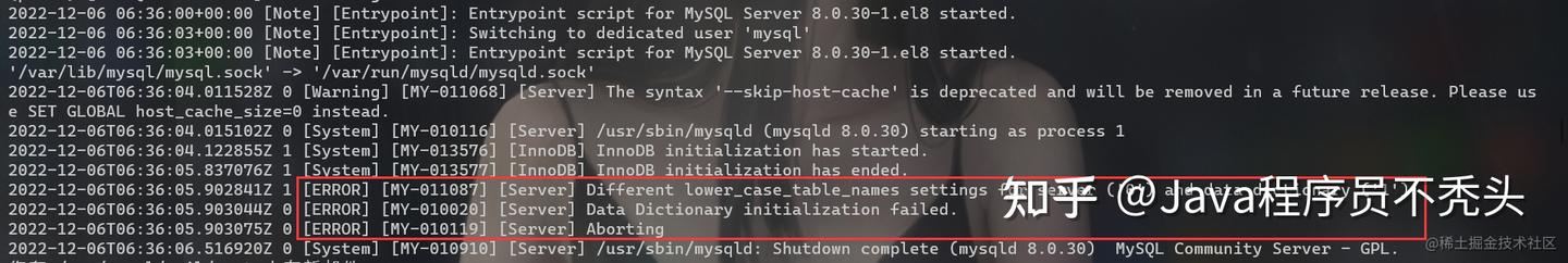 解决 Docker 二次重启 Mysql 8 遇到的一些问题 知乎