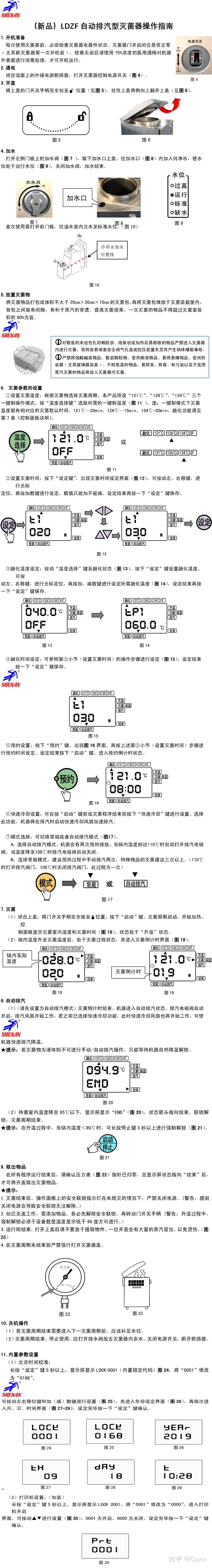 上海申安【非医疗】LDZF-75L-I立式高压蒸汽灭菌器操作指南 - 知乎