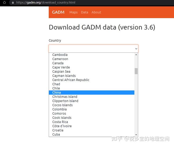 常用的行政区划数据的下载 - 知乎