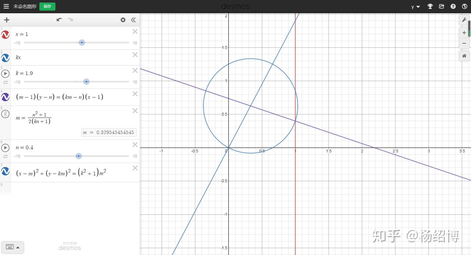 Desmos使用示例 - 知乎