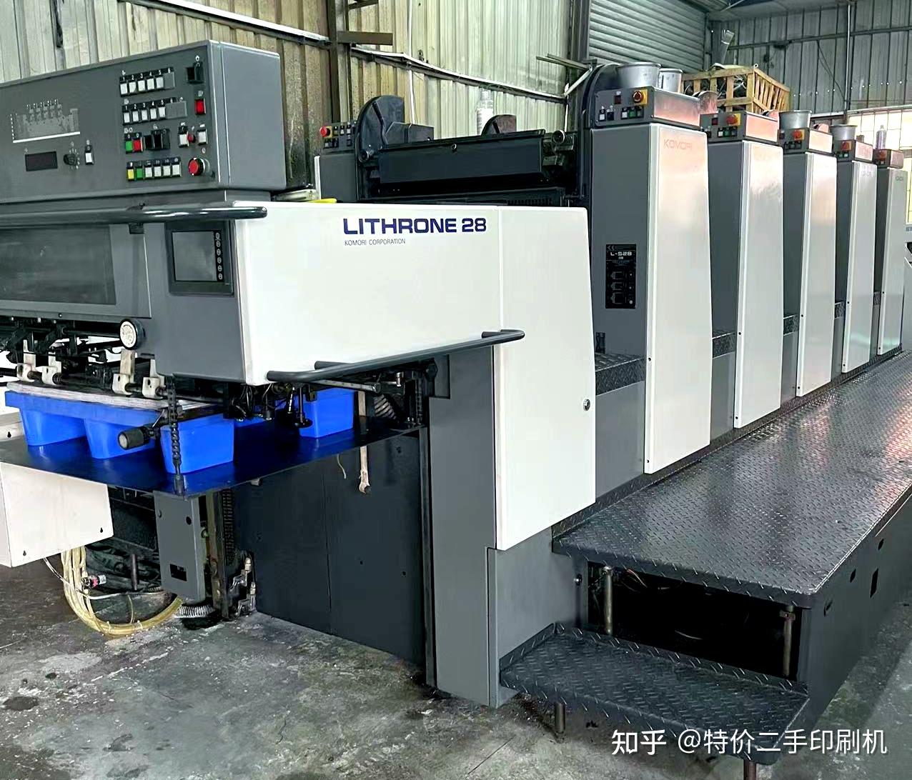 LS529/L528,4台小森四开五色高配二手印刷设备广东现机，98-08年 - 知乎