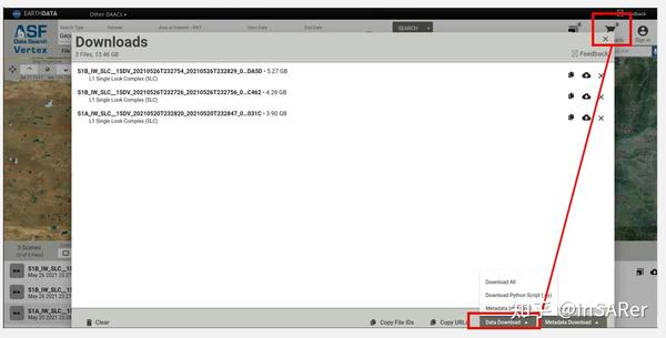 Sentinel-1的SAR数据下载 - 知乎