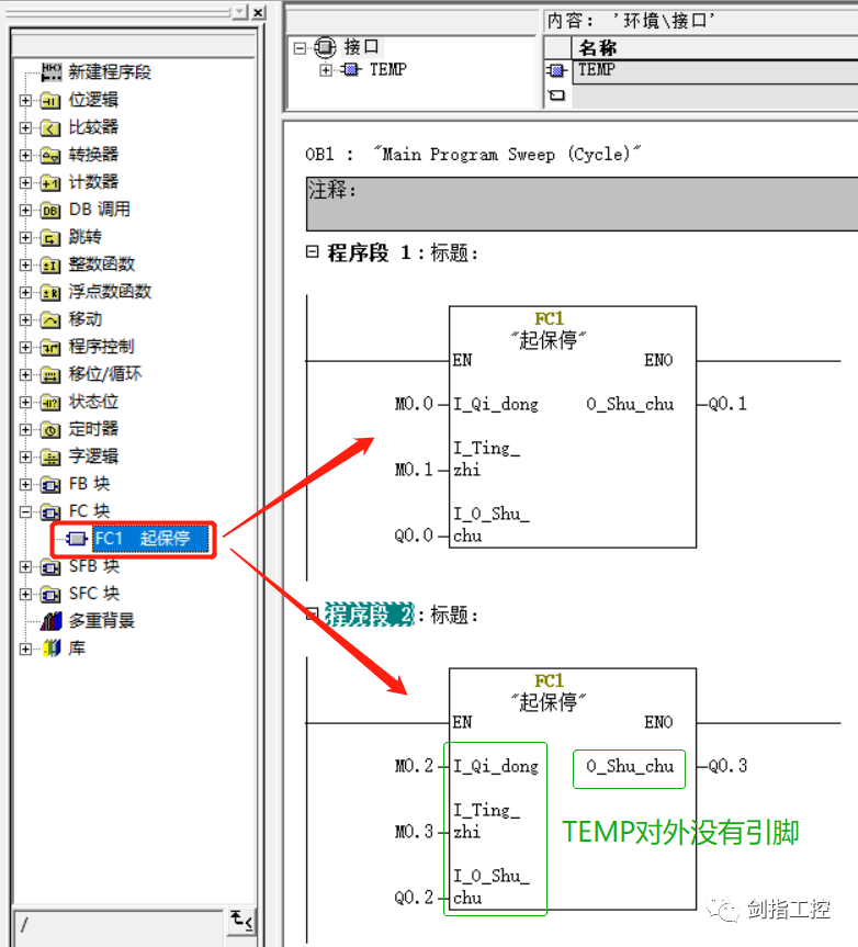S7-300的FC、FB及背景DB - 知乎