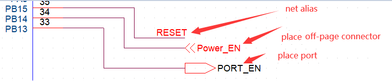 orcad, net alias，port，off-page connector之间的异同点和如何使用 - 知乎