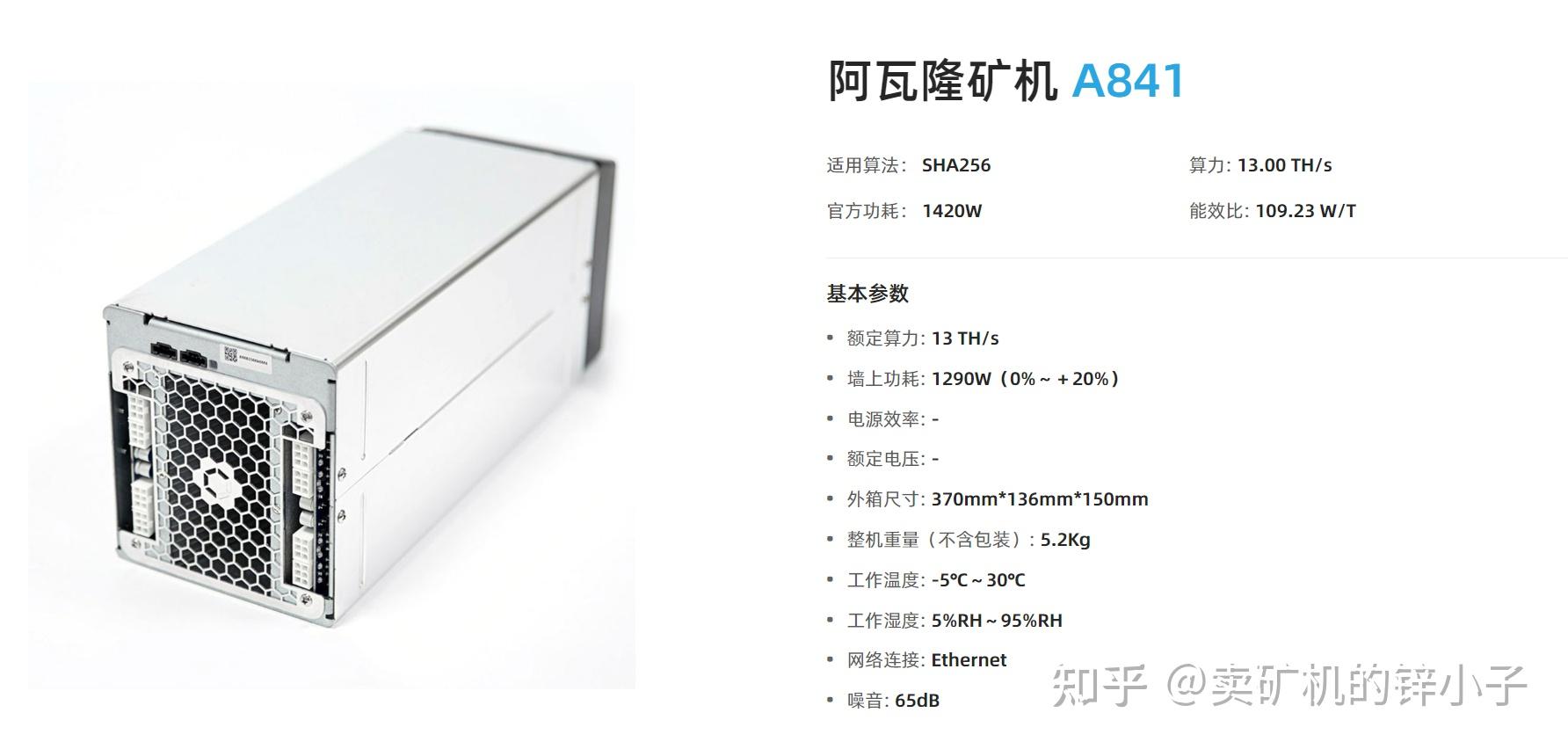 阿瓦隆矿机信息一览 - 知乎