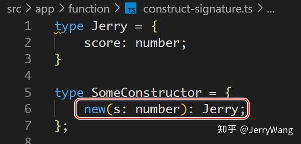 什么是 Typescript 里的 Constructor Signature 知乎