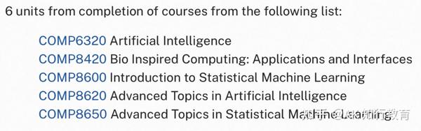 ANU Master of Computing 保姆级选课指南 - 知乎