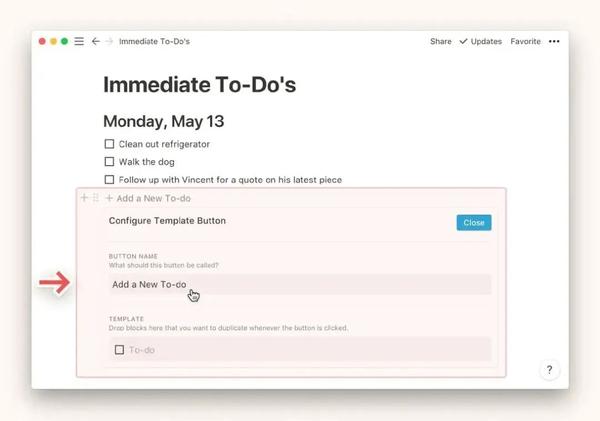 Notion 使用教程21：模板按钮 - 知乎