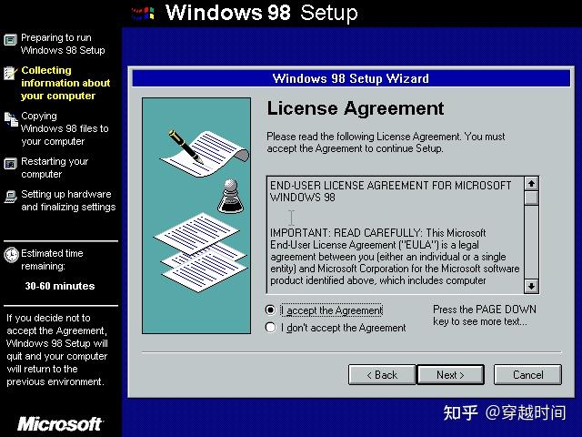 系统安装-Windows98 安装实录 软盘版 - 知乎