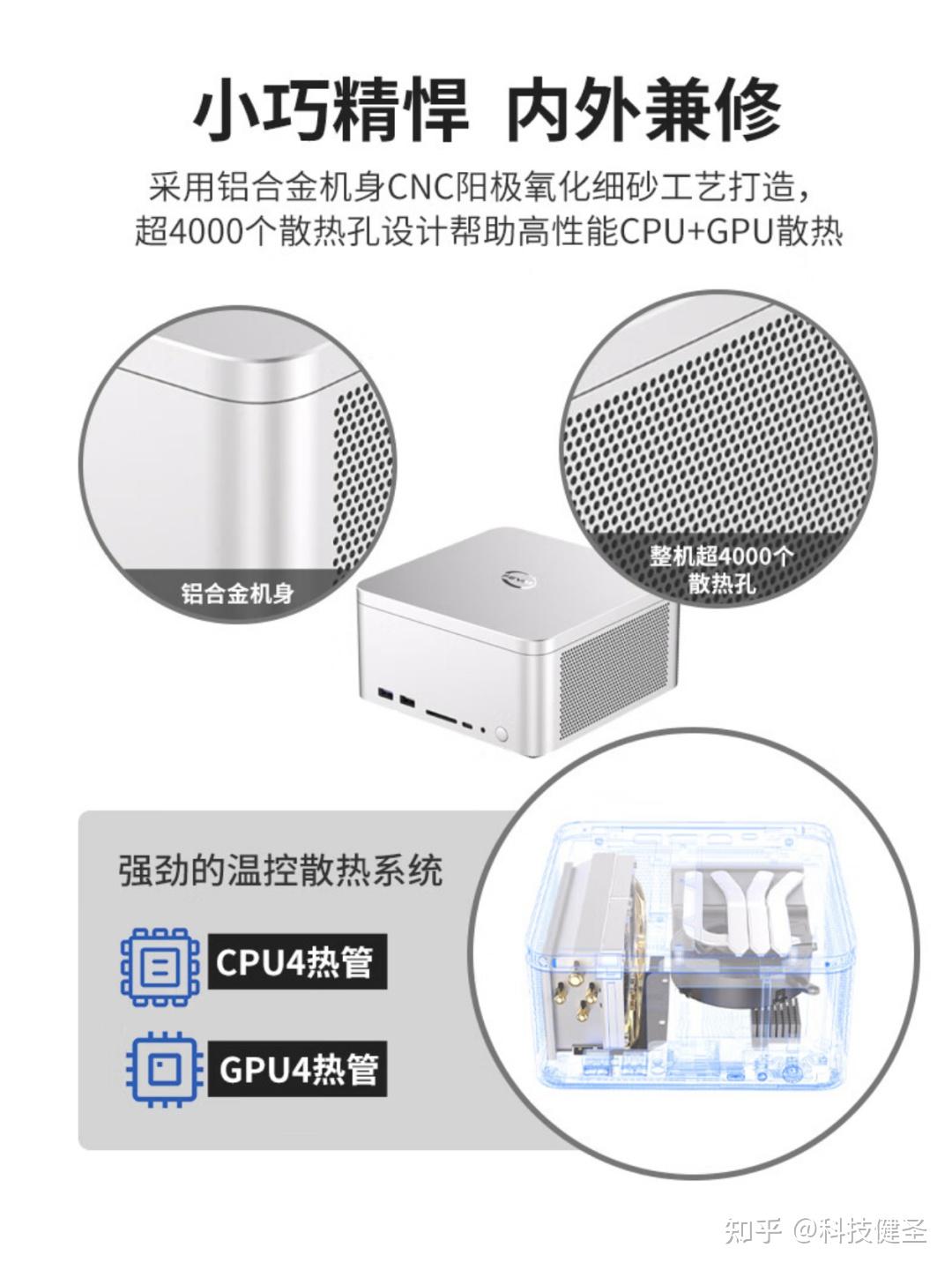 FEVM FN60G迷你主机解读 武装桌面处理器 最高可选RTX 4060独显 - 知乎