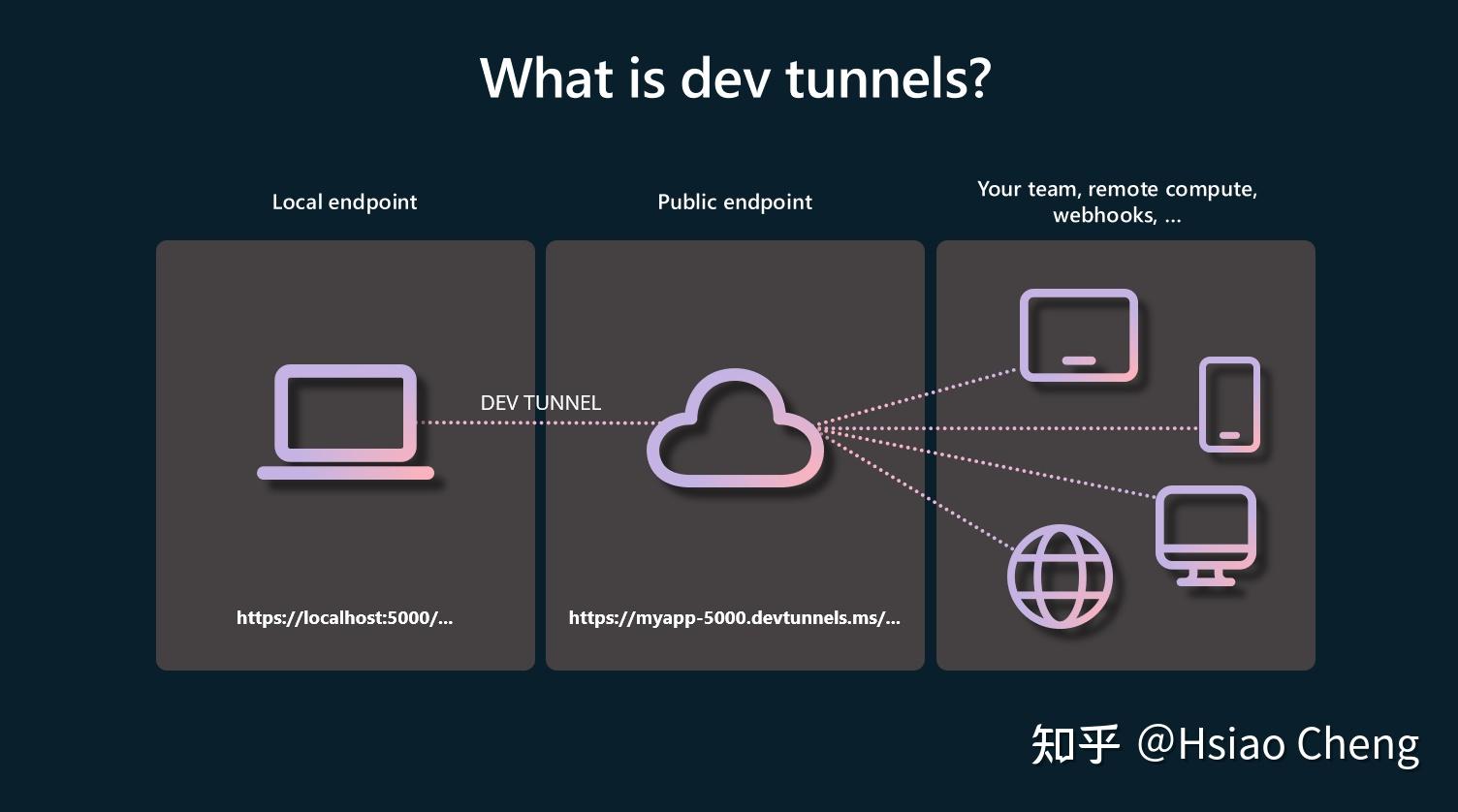 使用Microsoft Dev Tunnels实现内网穿透 - 知乎