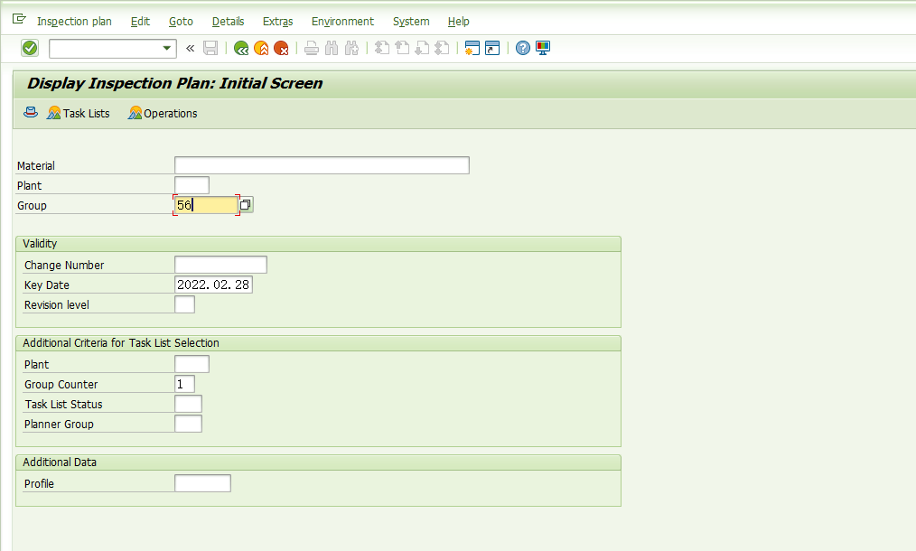 SAP QM QP03显示一个含有Multiple Specs检验特性的检验计划 - 知乎