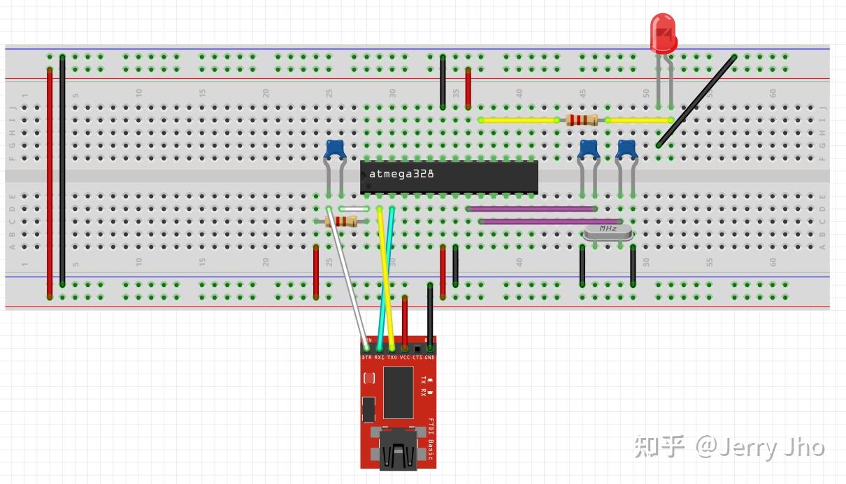 [开源硬件]面包板上的Arduino - 知乎