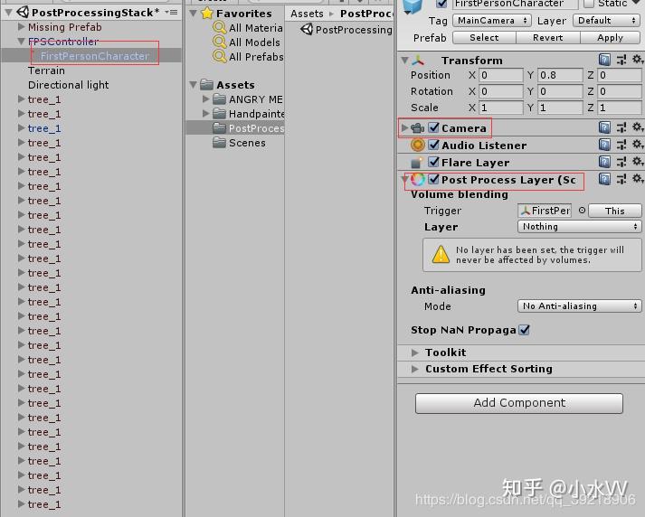 Unityshader——post Processing Stack 知乎