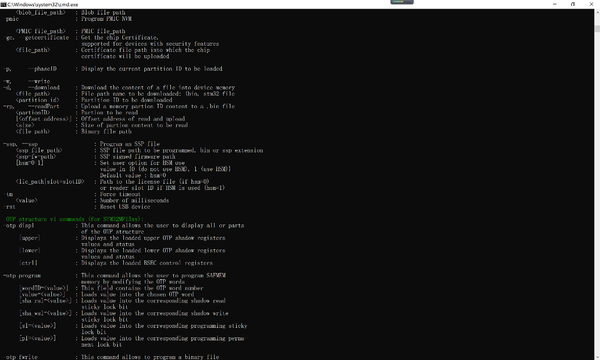 如何使用STM32CubeProgrammer 命令行烧录固件 - 知乎