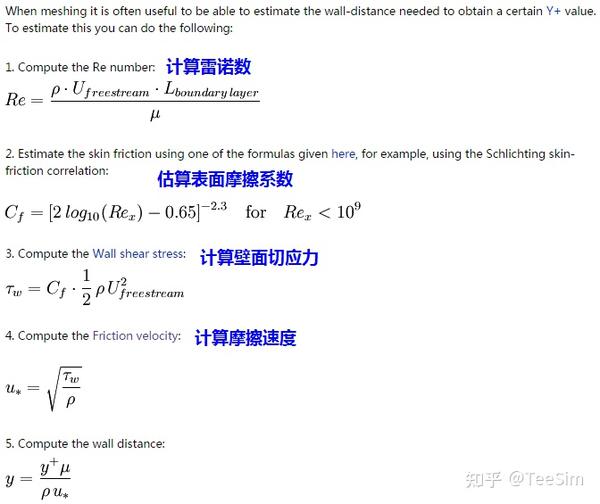 y+与壁面函数(Wall Function) - 知乎