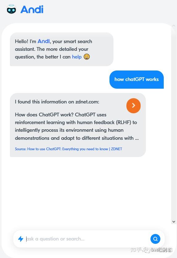 Andi——对话式AI搜索引擎 - 知乎