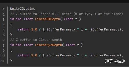SAMPLE_DEPTH_TEXTURE与SAMPLE_DEPTH_TEXTURE_PROJ的区别 - 知乎