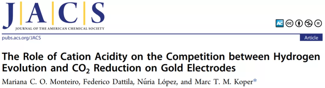 CO2还原今日JACS两连发，高敏锐和Koper团队新发现 - 知乎